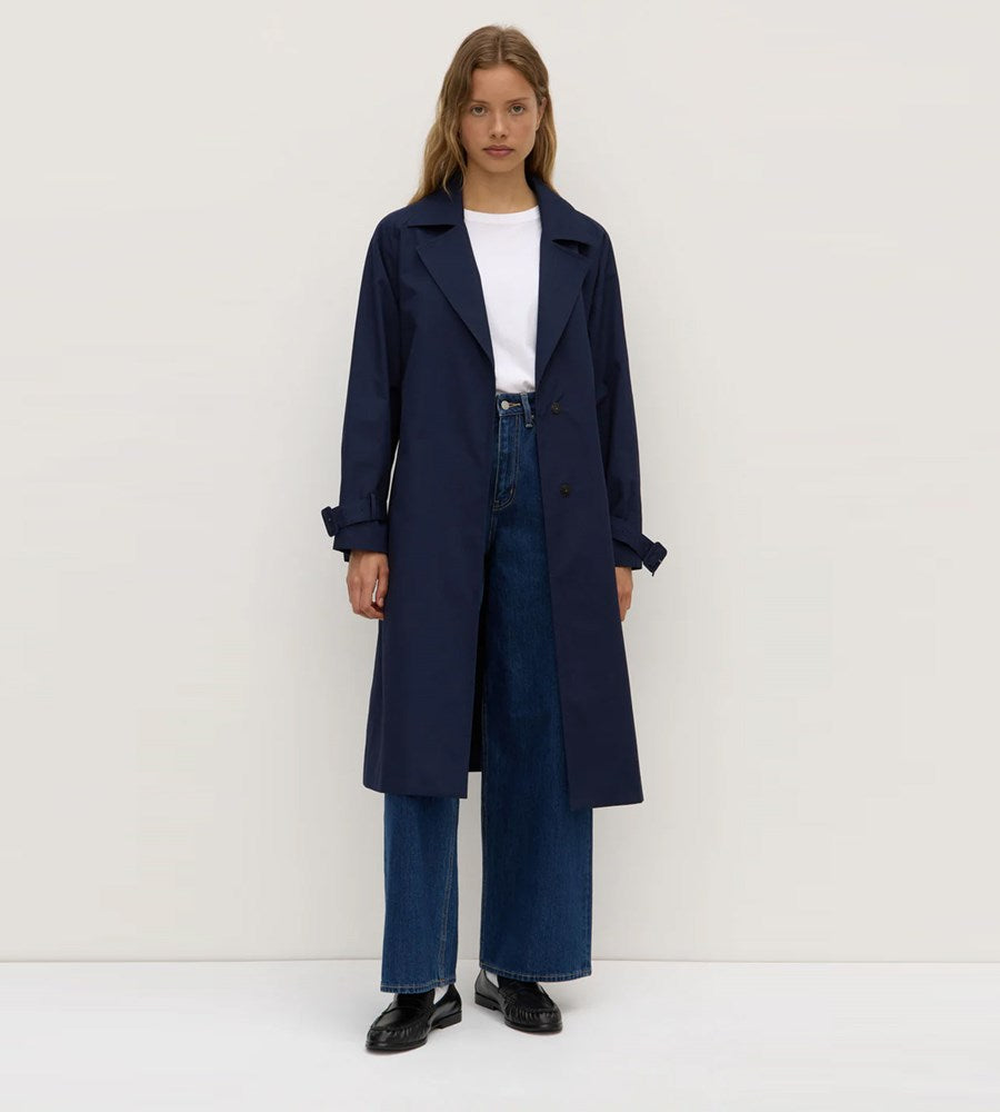 Assembly Label I Kallina Trench Coat I Ink
