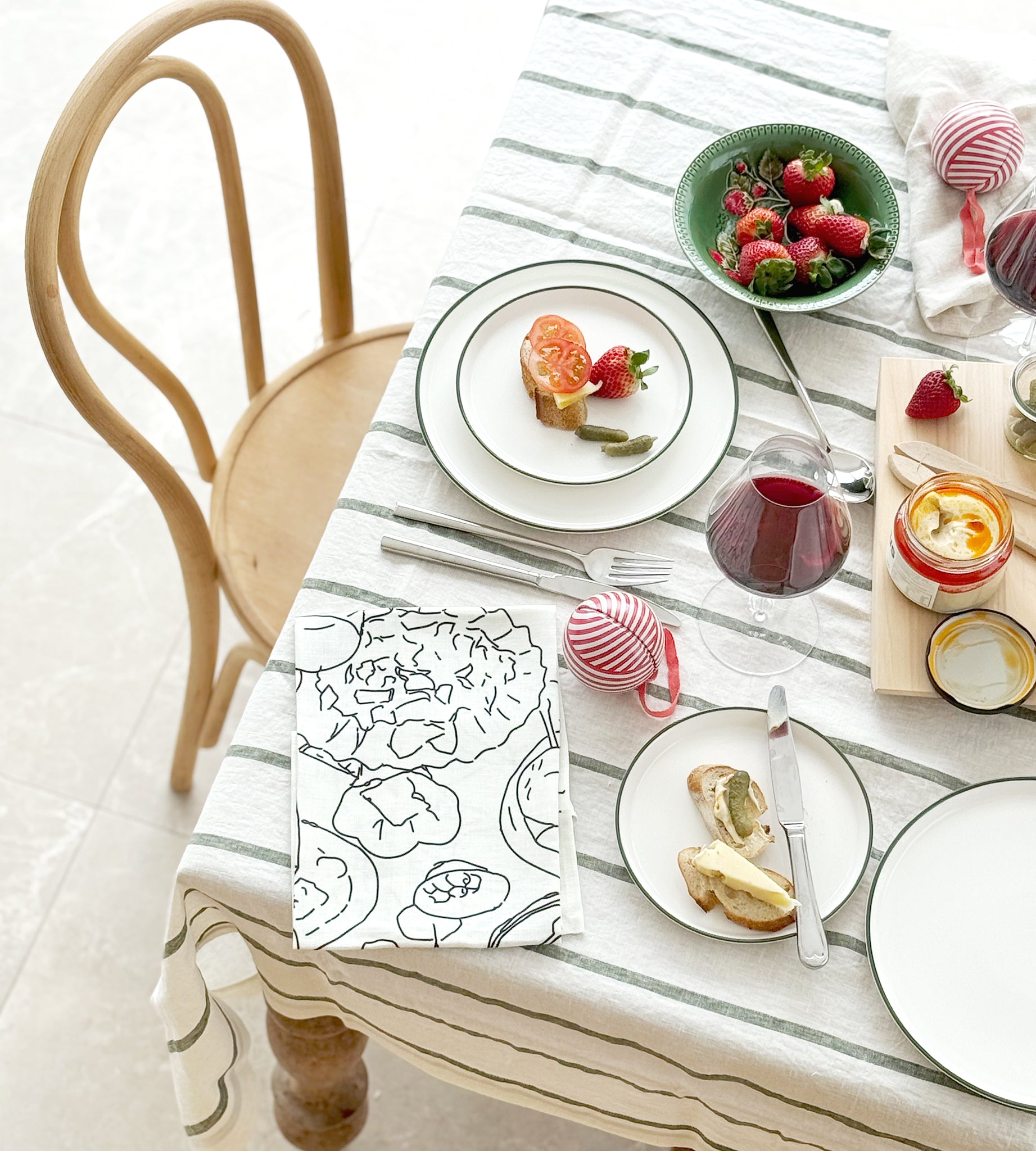 Father Rabbit | Tea Towel | Lunch – Father Rabbit Limited