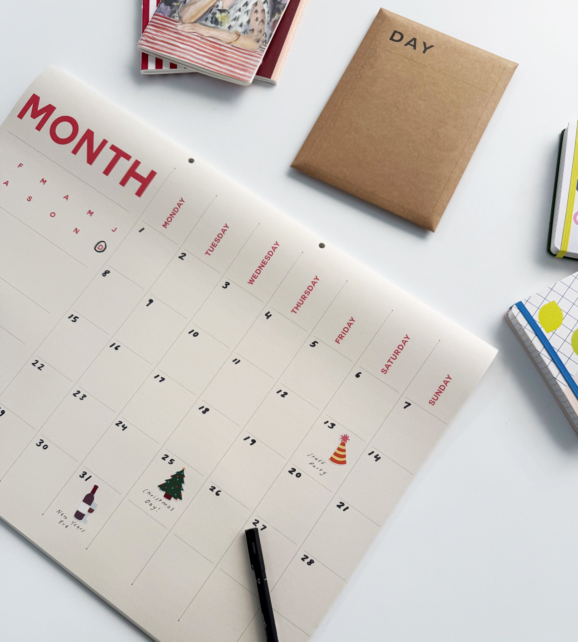 Lettuce | A2 Month Planner